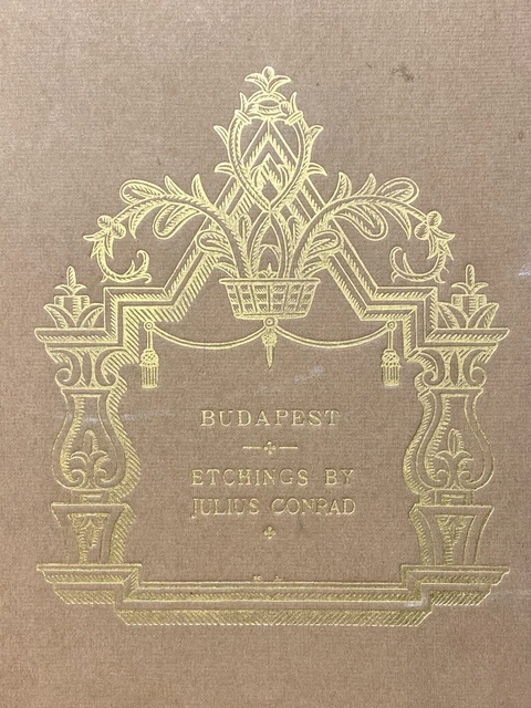 COFFRET 10 GRAVURES Anciennes, Budapest Par Julius Conrad EUR 120,00 ...