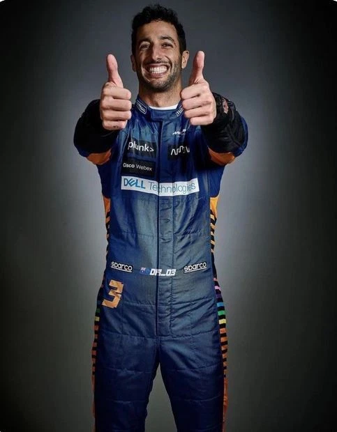DANIEL RICCIARDO RACING Suit CIK/FIA Level 2 Go Kart Racing Suit In All ...
