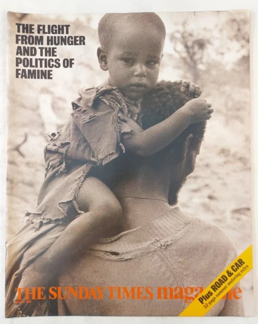 SUNDAY TIMES MAGAZINE 9th June 1985 Ethiopian Famine, Alton Towers ...