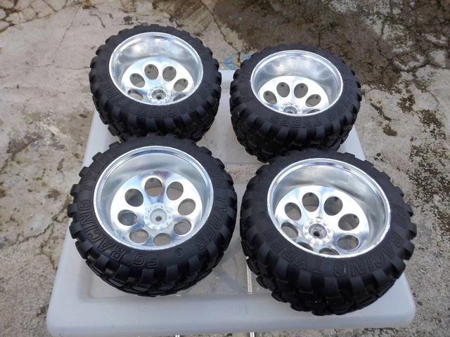 ***FG MODELLSPORT STADIUM Truck/Jeep Wheels & Tyres X4!!*** £89.99 ...