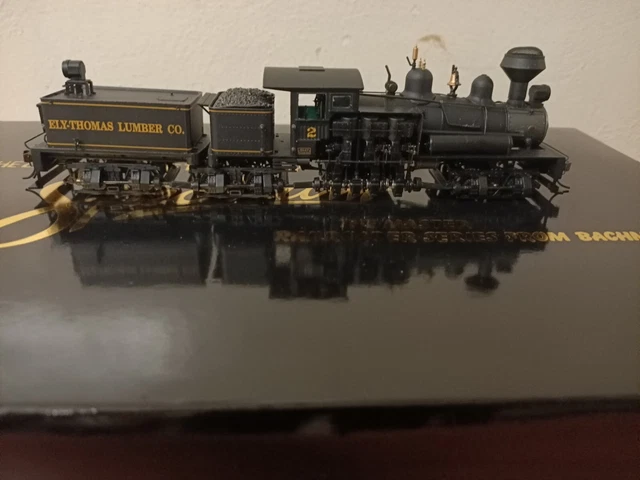 BACHMANN SPECTRUM ITEM No. 81904 Ho Scale 80 -Ton Three Truck Shay Ely ...