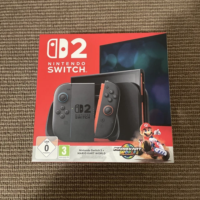 NINTENDO SWITCH 2 Mario Kart World Pack Bundle Brand New £496.32 ...
