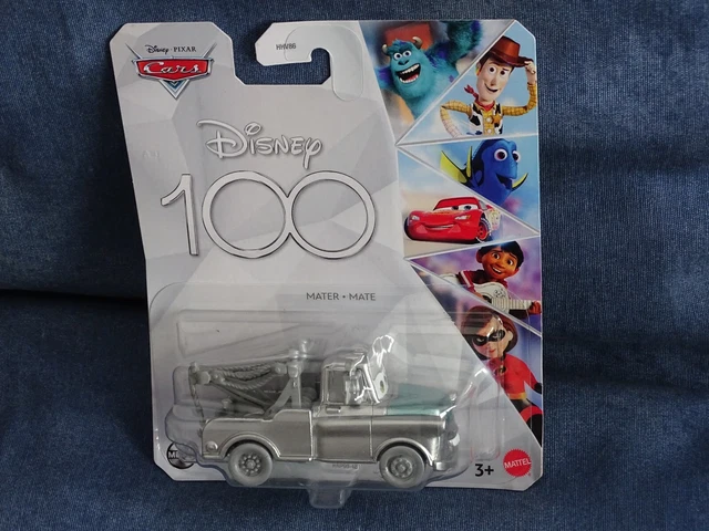 RARE DISNEY PIXAR Cars Martin Mater Version Silver Serie Disney 100 ...