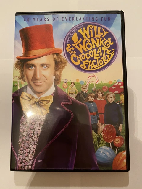 WILLY WONKA AND the Chocolate Factory 1971 (DVD, WS),NEW FREE SHIPPING ...