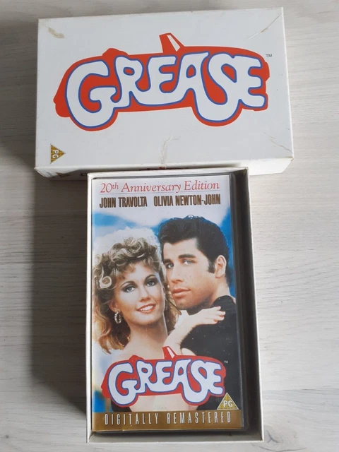 GREASE 20TH ANNIVERSARY edition VHS VIDEO TAPE £1.99 - PicClick UK