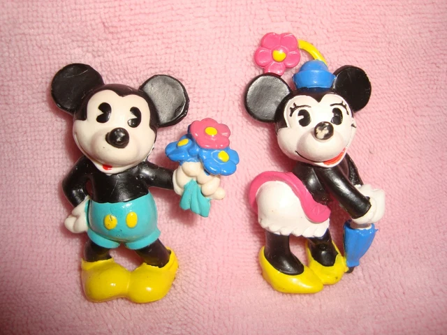 WALT DISNEY COMPANY 1986 Bully West Germany Minnie & Bully Mickey figure Lot $11.99 - PicClick CA