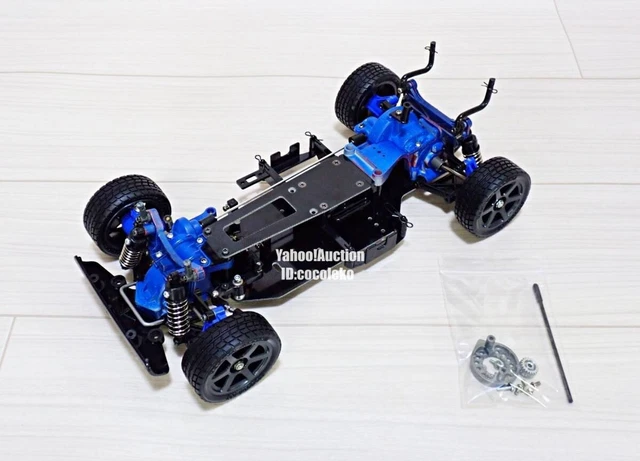 1/10 TAMIYA TA02 Frp Chassis With Optional Parts Blue Ver £210.50 ...