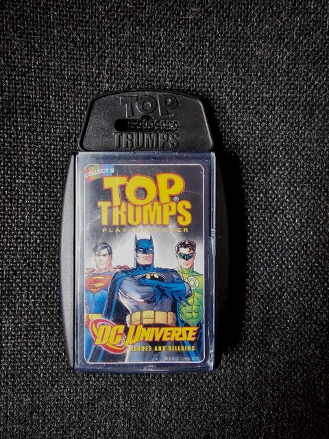 SET COMPLETO TOP Trumps Dc Universe Eroi E Cattivi EUR 1,16 - PicClick IT