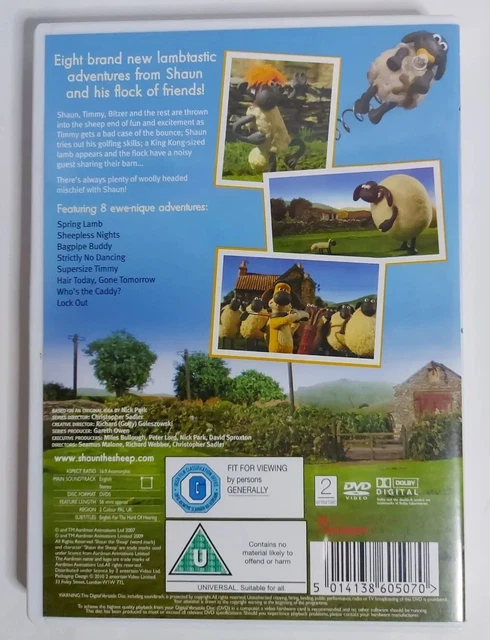 SHAUN THE SHEEP - Spring Lamb (DVD, 2010) £2.21 - PicClick UK