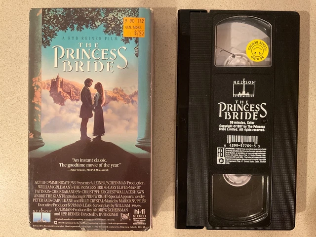 THE PRINCESS BRIDE (VHS, 1988, Nelson) Cary Elwes, Robin Wright £10.76 ...