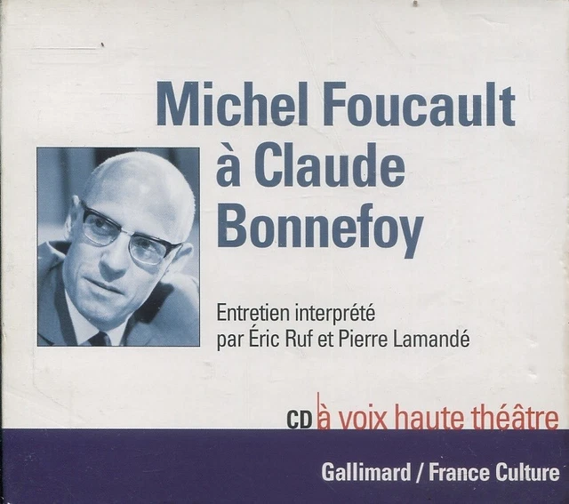 MICHEL FOUCAULT À Claude Bonnefoy EUR 9,99 - PicClick FR