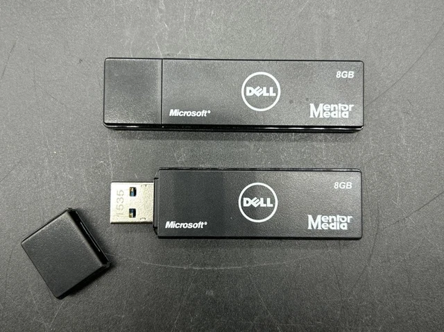 2X DELL WINDOWS 10 PA5080L-MM8U Recovery Flash Drive Media Mentor 8GB £ ...