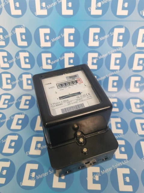 ISKRA E89E2 SINGLE phase Electricity Disc Meter £14.99 - PicClick UK