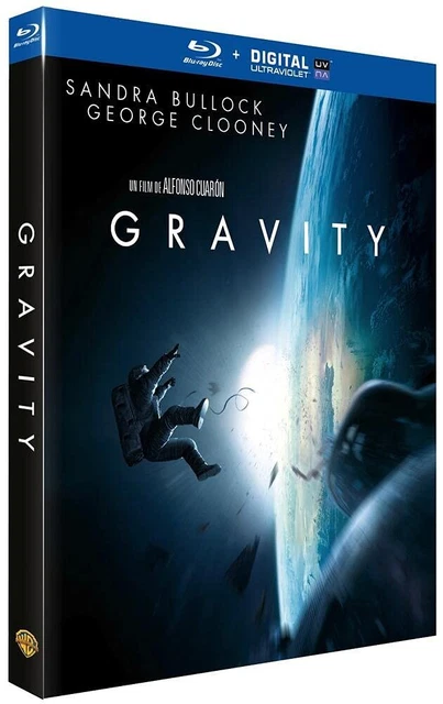 GRAVITY (BLU-RAY) SANDRA Bullock George Clooney Alfonso Cuaron EUR 15,76 - PicClick FR