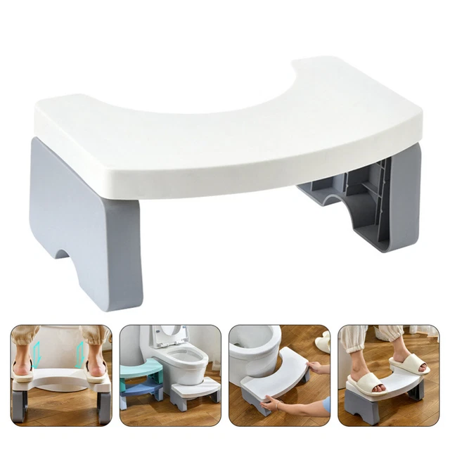 SQUATTING TOILET STOOL Step Strong Bearing Capacity Defecation £22.85 ...