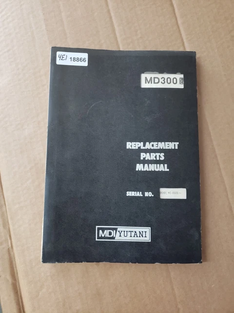 MDI YUTANI MD300LC Hydraulic Excavator Factory Parts Catalog Manual $31 ...