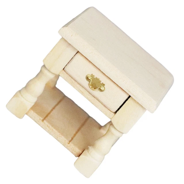 MINI BEDSIDE TABLE Tables Miniature Furniture Model Micro Landscape ...