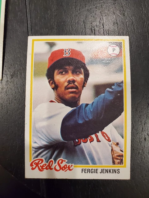 1978 TOPPS #720 Fergie Jenkins BOSTON RED SOX NEUF COMME NEUF A EUR 4 ...