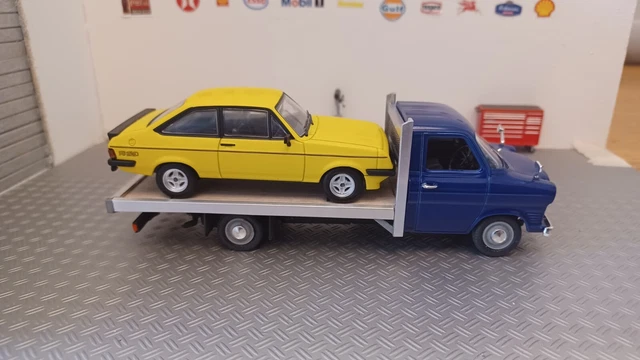 FORD TRANSIT MK1 Flatbed/ Ford Escort Mk2 Rs2000. 1.43 Code 3model. $54 ...