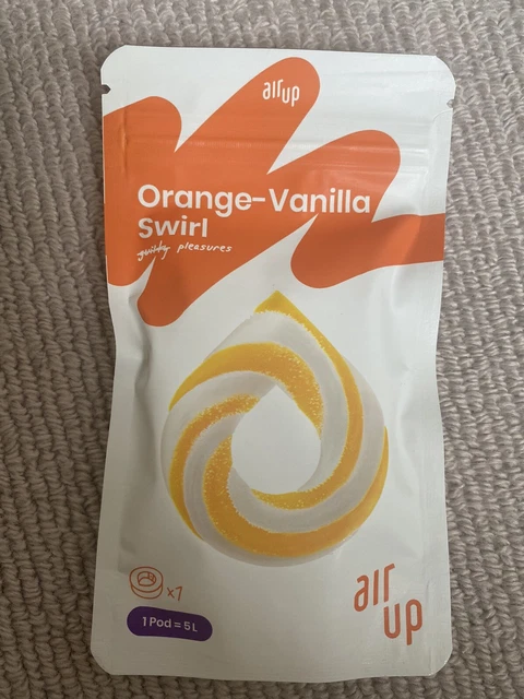 AIR UP POD - Orange Vanilla Swirl - new sealed pack, mint condition £6. ...