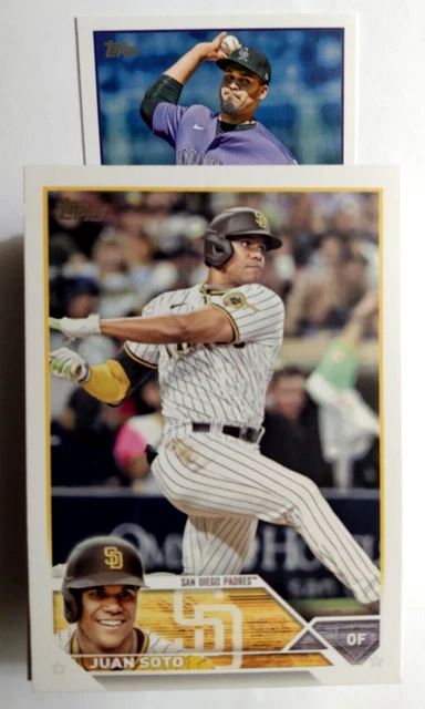 2023 TOPPS MLB *2023 Series 1 numbered 1-330 Complete Set + Stars of ...