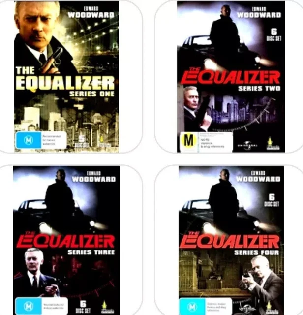 THE EQUALIZER: THE Complete Collection | Series 1-4 (DVD, 23-Disc set ...