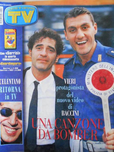 TV SORRISI E CANZONI n°41 1999 Celentano - Natalie Kriz - Austin Powers ...