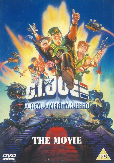 G.I. JOE: THE Movie (1987) DVD, Charlie Adler, Shuko Akune, Jack Angel ...