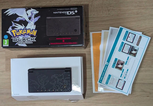 CONSOLE NINTENDO DSI Pokemon | Reshiram & Zekrom Black Special Edition ...
