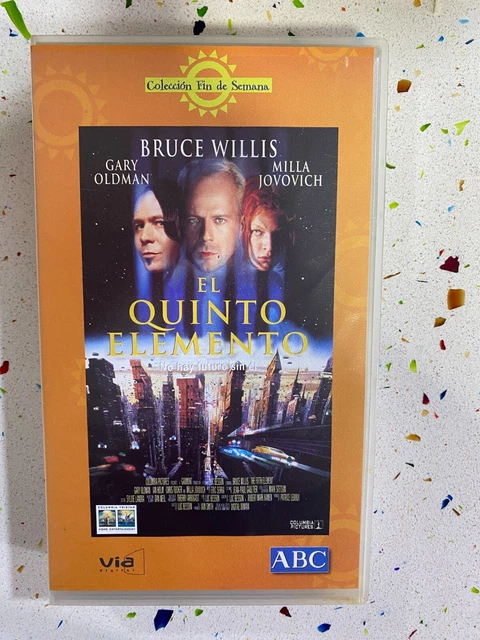 The Fifth Element Vhs Tape Bruce Willis Gary Oldman Milla Jovovich £2029 Picclick Uk