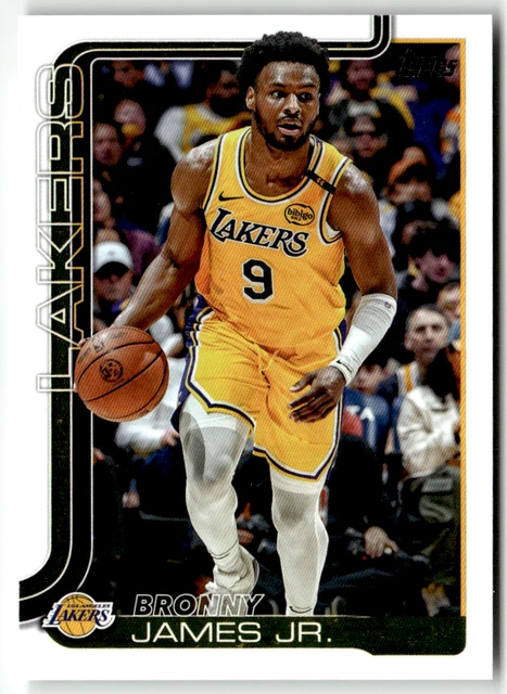 TOPPS NBA FLAGSHIP 2025 No. 152 Bronny James Jr. EUR 1,00 - PicClick ES
