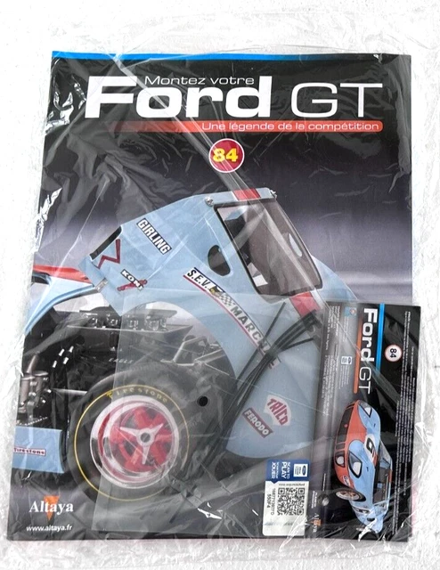 DEAGOSTINI BUILD YOUR Own Ford GT40 1/8th Scale Magazine and parts ...