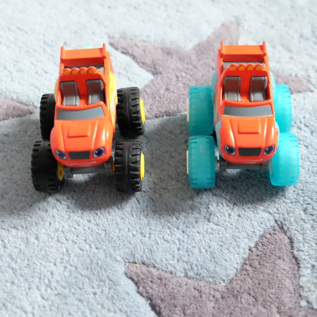 FISHER-PRICE NICKELODEON BLAZE & Monster Machines Blazing Speed Blaze ...