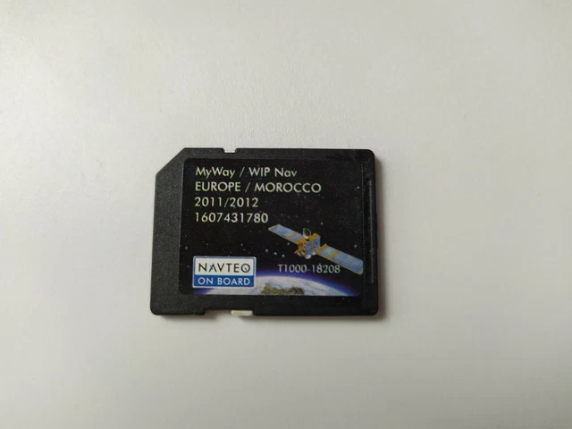 SD CARD GPS peugeot citroen europe maroc 2011/2012 EUR 19,99 - PicClick FR