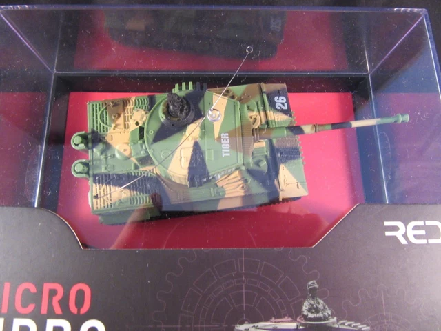 MINI RC TANK Remote Control Tank - Micro Turbo Tank Red 5 - WW2 Tiger ...