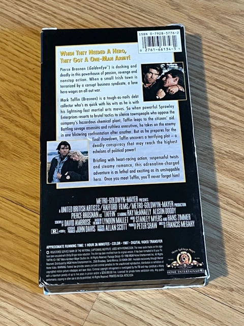 PIERCE BROSNAN &TAFFIN& VHS Movie Tape 1998 MGM/UA Home Video £6.87 ...