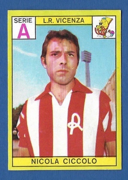 FIGURINA CALCIATORI PANINI 1968/69 - Recupero - Ciccolo - L.r. Vicenza ...