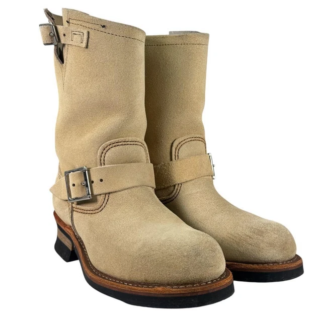 DISCONTINUED RARE 82687D Suede Engineer Boots J £533.20 - PicClick UK