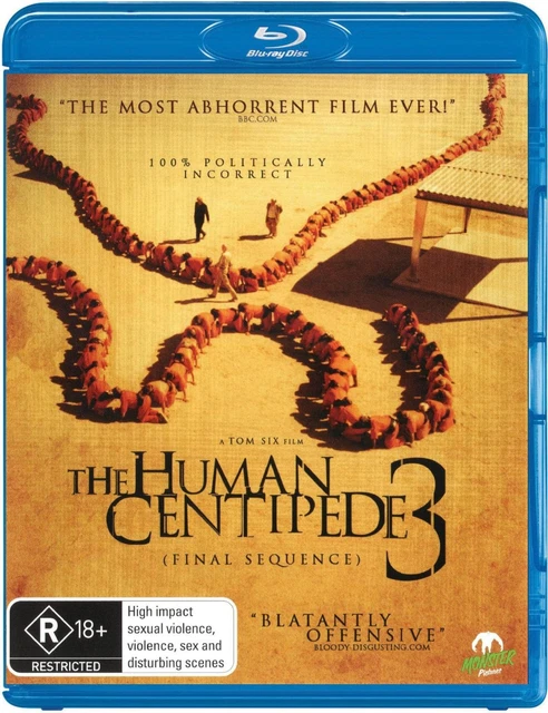 THE HUMAN CENTIPEDE 3 (Final Sequence) (Blu-ray) Dieter Laser (US ...
