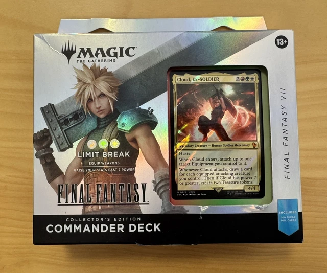 MAGIC THE GATHERING Final Fantasy Limit Break Collector's Edition ...