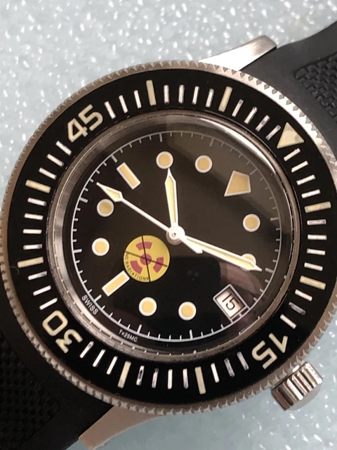 VINTAGE DIVER FIFTY Fathoms Homage Automatic 2821-1 Movement £150.00 ...
