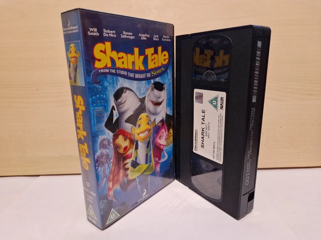 SHARK TALE - Will Smith - Robert De Niro - PAL VHS Video Tape (Z2) £4. ...