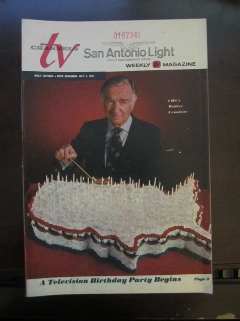 TV GUIDE CHANNELS Regional Magazine July 1976 Bicentennial Walter ...