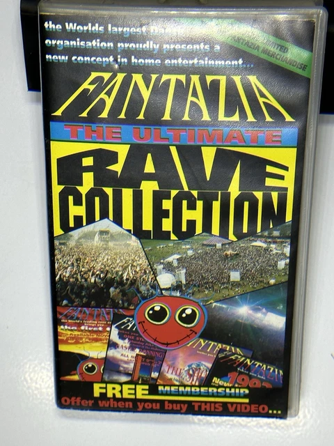 FANTAZIA THE ULTIMATE Rave Collection Vhs Video Very Rare! £45.00 ...