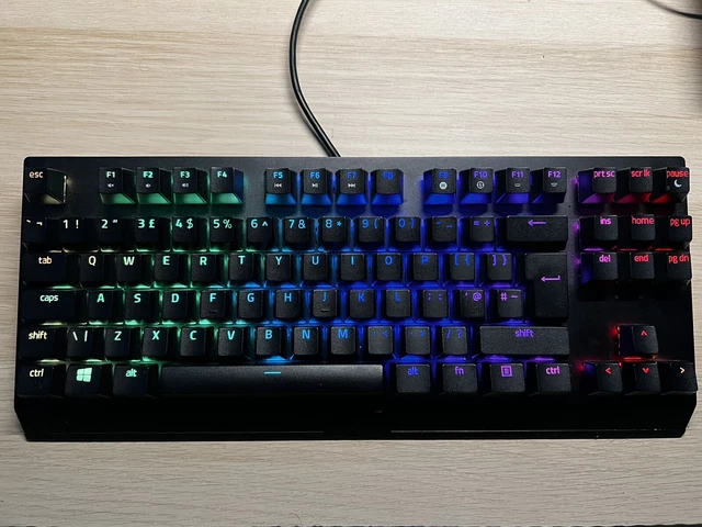 RAZER BLACKWIDOW V3 Tenkeyless Mechanical Gaming Keyboard (UK Layout) £ ...