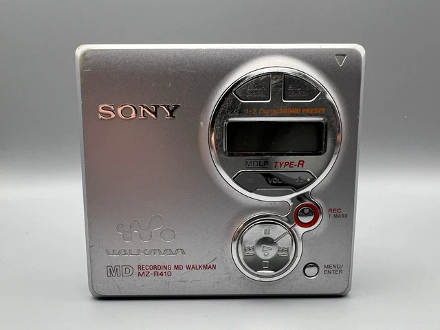 SONY WALKMAN MINIDISC Recorder/Player MZ-R410 Type -R £130.70 - PicClick UK
