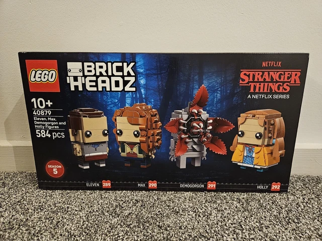 LEGO STRANGER THINGS 40879 Eleven, Max, Demogorgon and Holly Figures ...