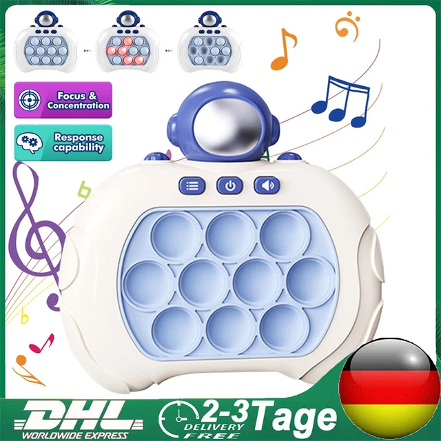 POP PUSH GAME Controller, Bubble Sensory Fidget Toy, Electronic Whack ...