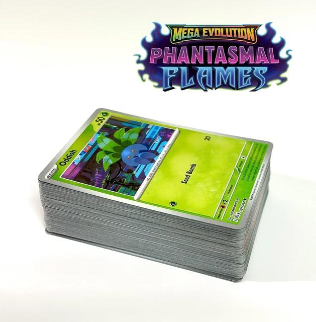 COMPLETE BASE SET Pokemon Phantasmal Flames 84 Cards - 62 Reverse 3 ...