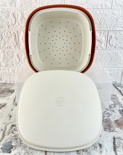 VINTAGE TUPPERWARE 3 Piece Multi Server Rice Steamer Salad Drainer ...